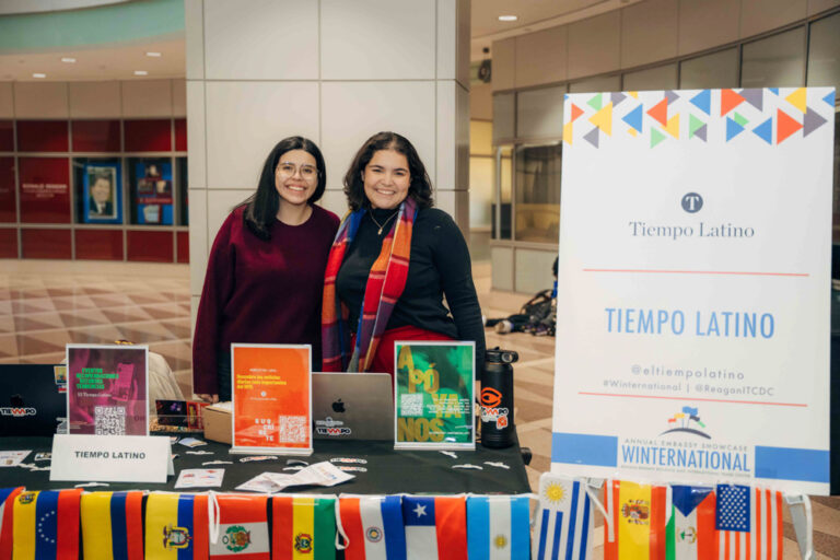 Representatives from Winternational’s media sponsor, El Tiempo Latino ...